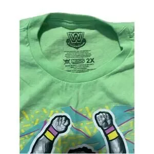 Other | Wwe Legends The Ultimate Warrior Unisex Size Xxl Lime Green H78 ...